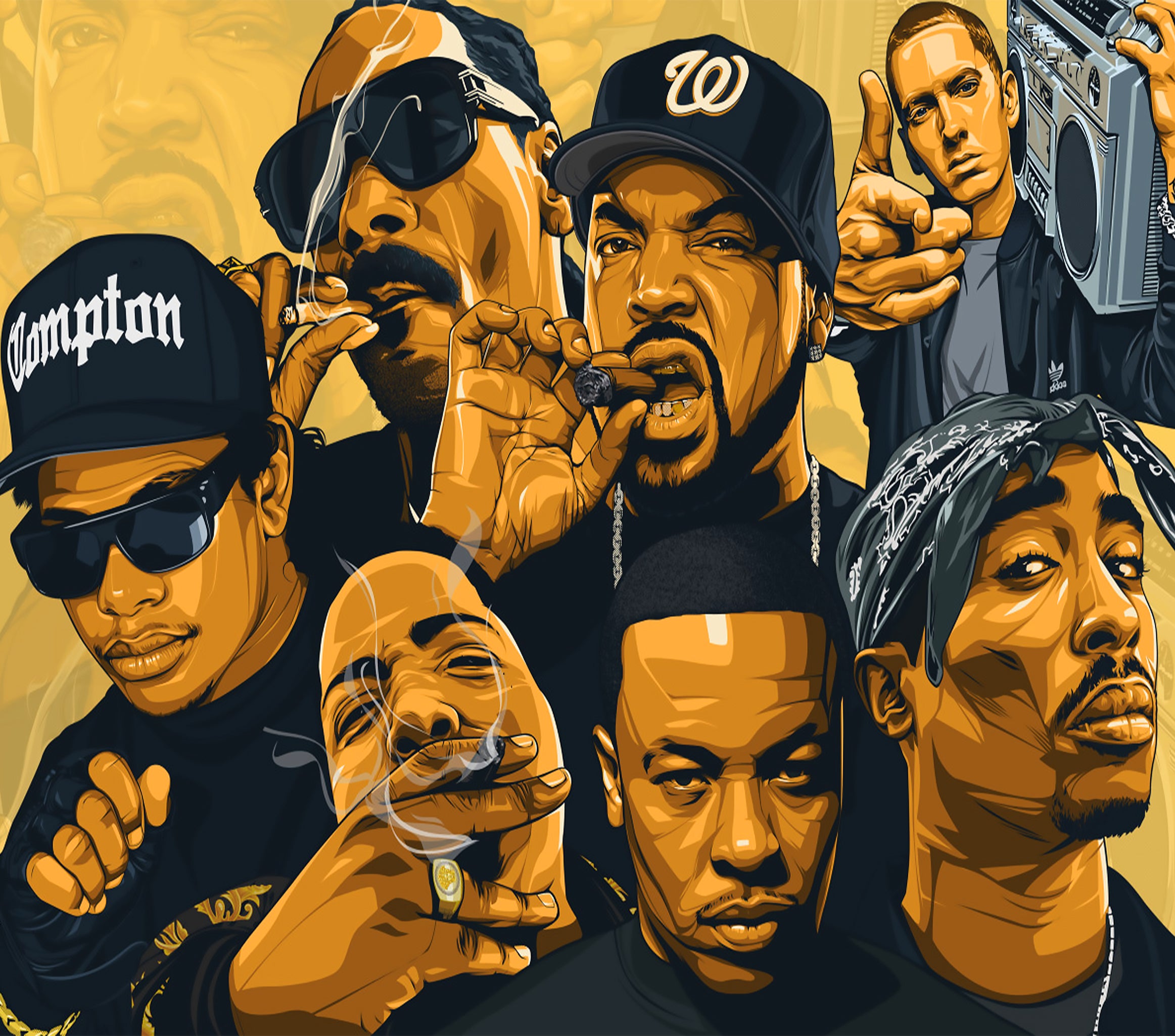Rap Legends- DTF Print – Print 'Em Up Shirts & Things